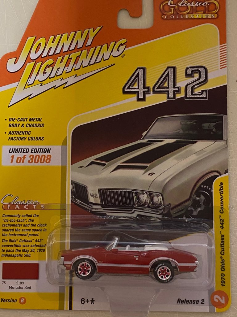 1970 OLDS CUTLASS 442 CONVERTIBLE IN MATADOR RED - LIMITED TO 3008 ...