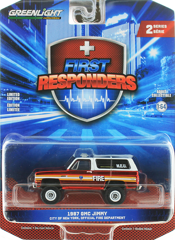 FDNY M.E.U. - 1987 GMC Jimmy | Diecast Depot