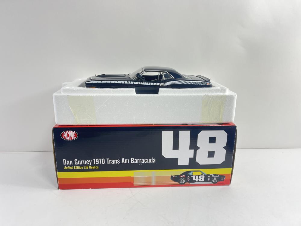 1970 TRANS AM BARRACUDA- DAN GURNEY- LIMITED EDITION | Diecast Depot