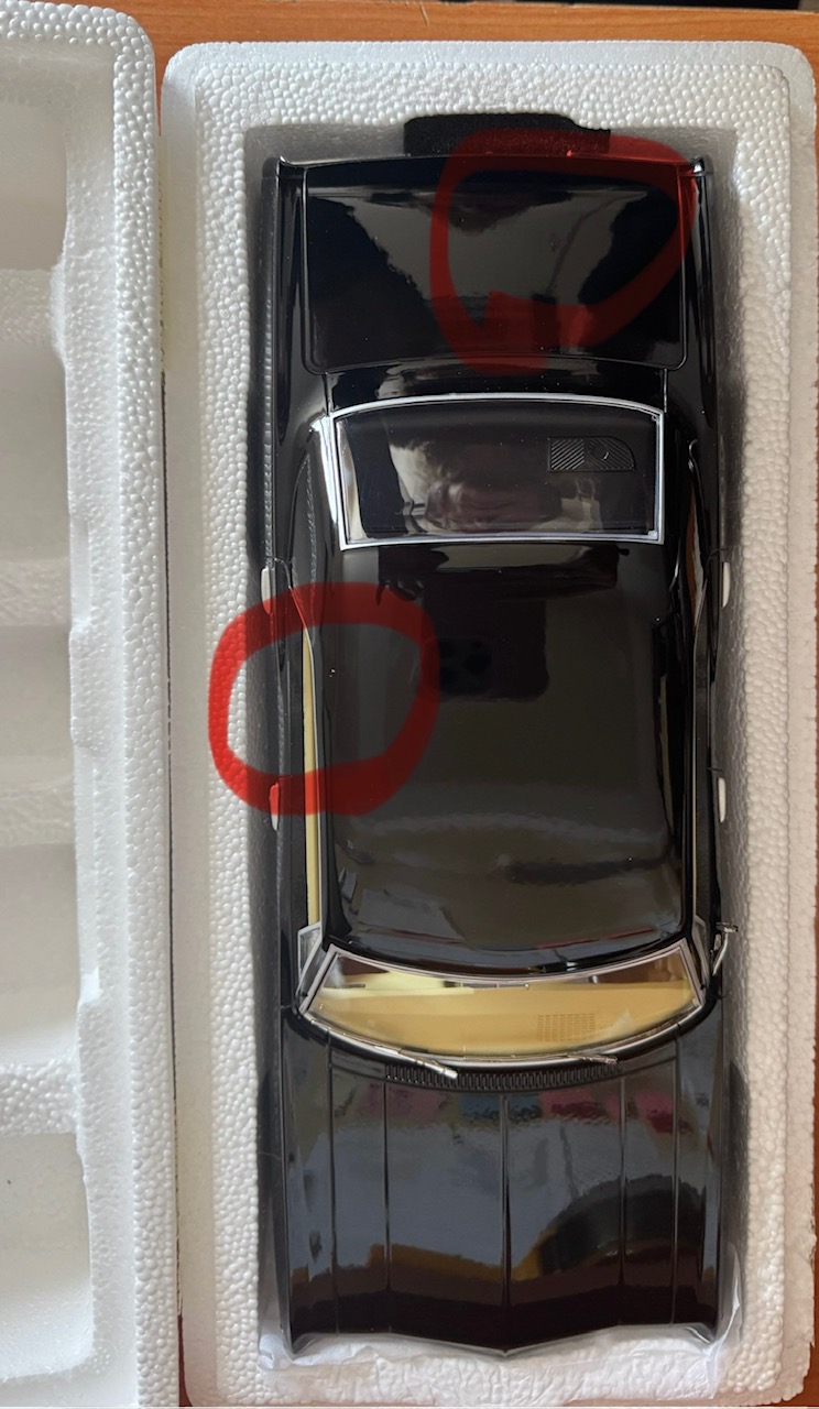 1967 CHEVROLET IMPALA SPORT SEDAN -BLACK (COMES WITH SPOT LIGHTS) - NO ...