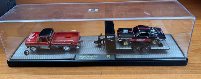 1969 FORD F-100 RANGER TRUCK WITH 1966 FORD MUSTANG GASSER (NO OUTTER ...