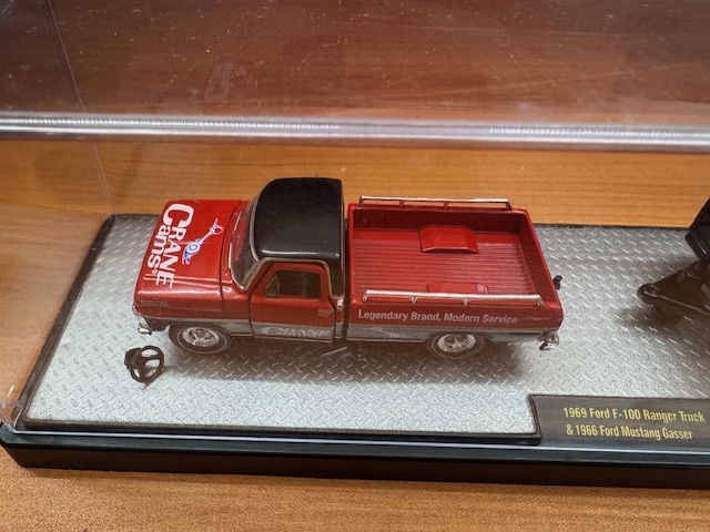 1969 FORD F-100 RANGER TRUCK WITH 1966 FORD MUSTANG GASSER (NO OUTTER ...