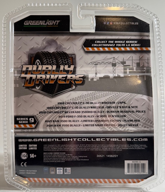 2018 CHEVROLET SILVERADO 3500HD DUALLY- DURHAM REGIONAL POLICE ...