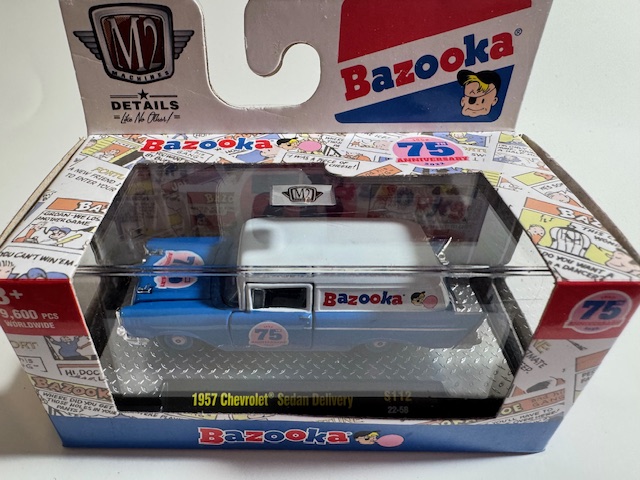 1957 CHEVROLET SEDAN DELIVERY- BAZOOKA | Diecast Depot